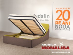 Pat Rotund de Lux Tapitat Prestij | Paturi rotunde tapitate, de luxe