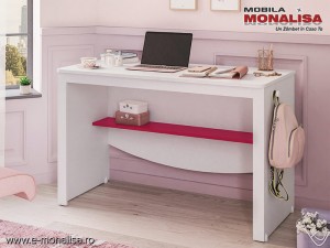Birou fete alb roz deschis Princess Birouri copii - Pret Direct Cilek