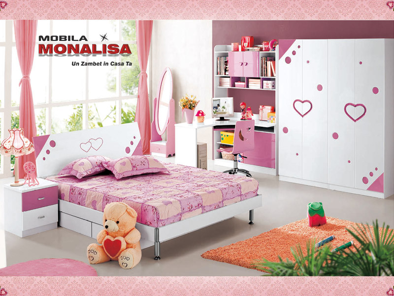 Mobila Camera Fete Jasmine | Cele mai frumoase camere pt copii