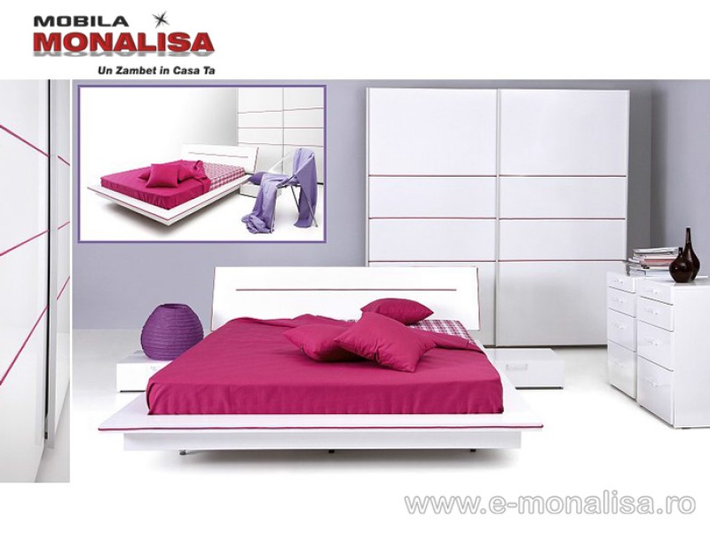 Dormitoare Albe de vanzare, dormitoare de vis moderne preturi
