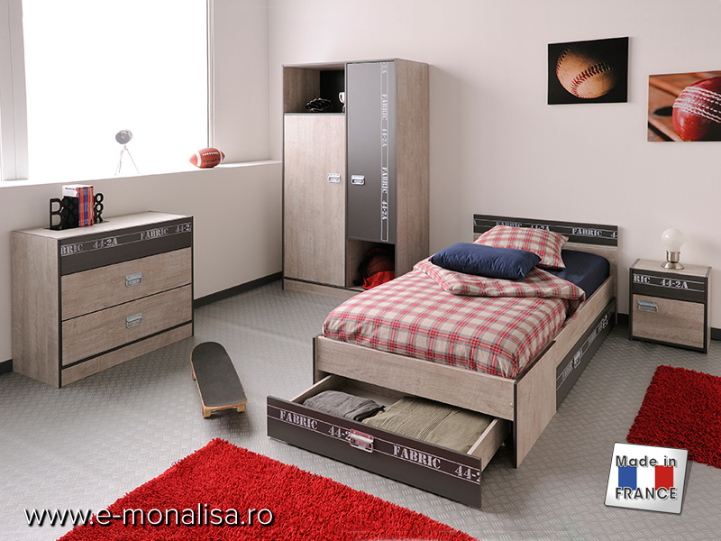 Dormitor Tineret Fabric | Dormitoare Tineret Magazin Mobila Rate